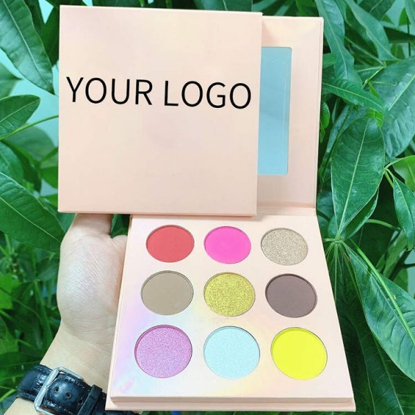 Create your own eyeshadow palette with names
