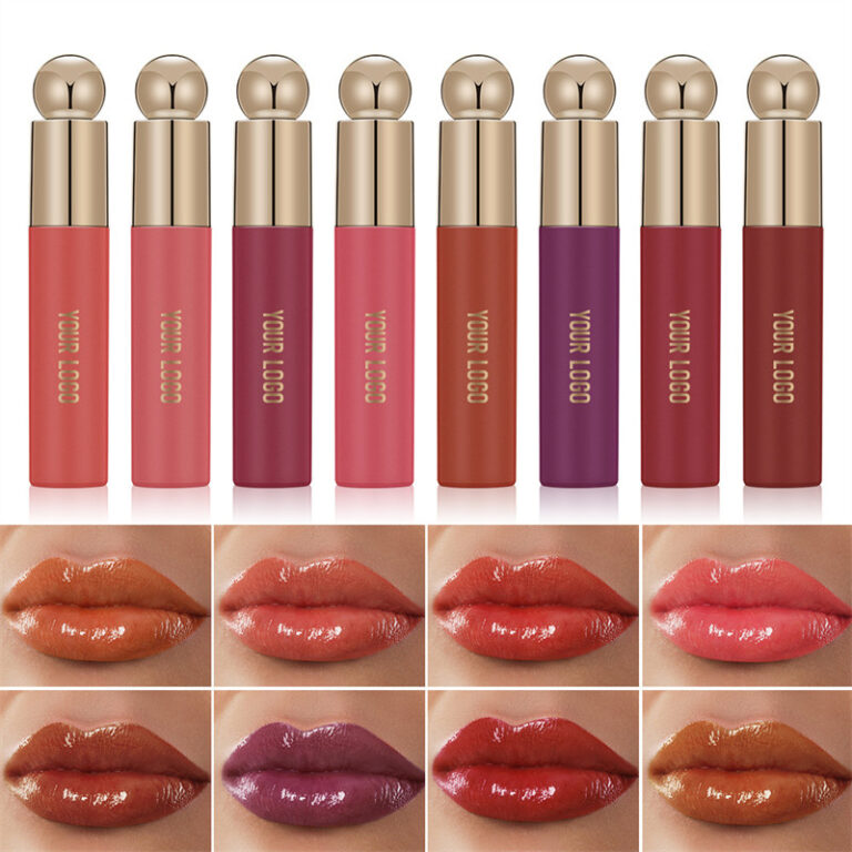 8-Color Tinted Hydrating Lip Oil Set Wholesale Glow Reviver Comfortable ...